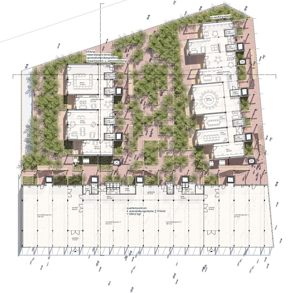 Wohnen 4.0 - Neubau einer Wohnanlage mit flexibler Umnutzung